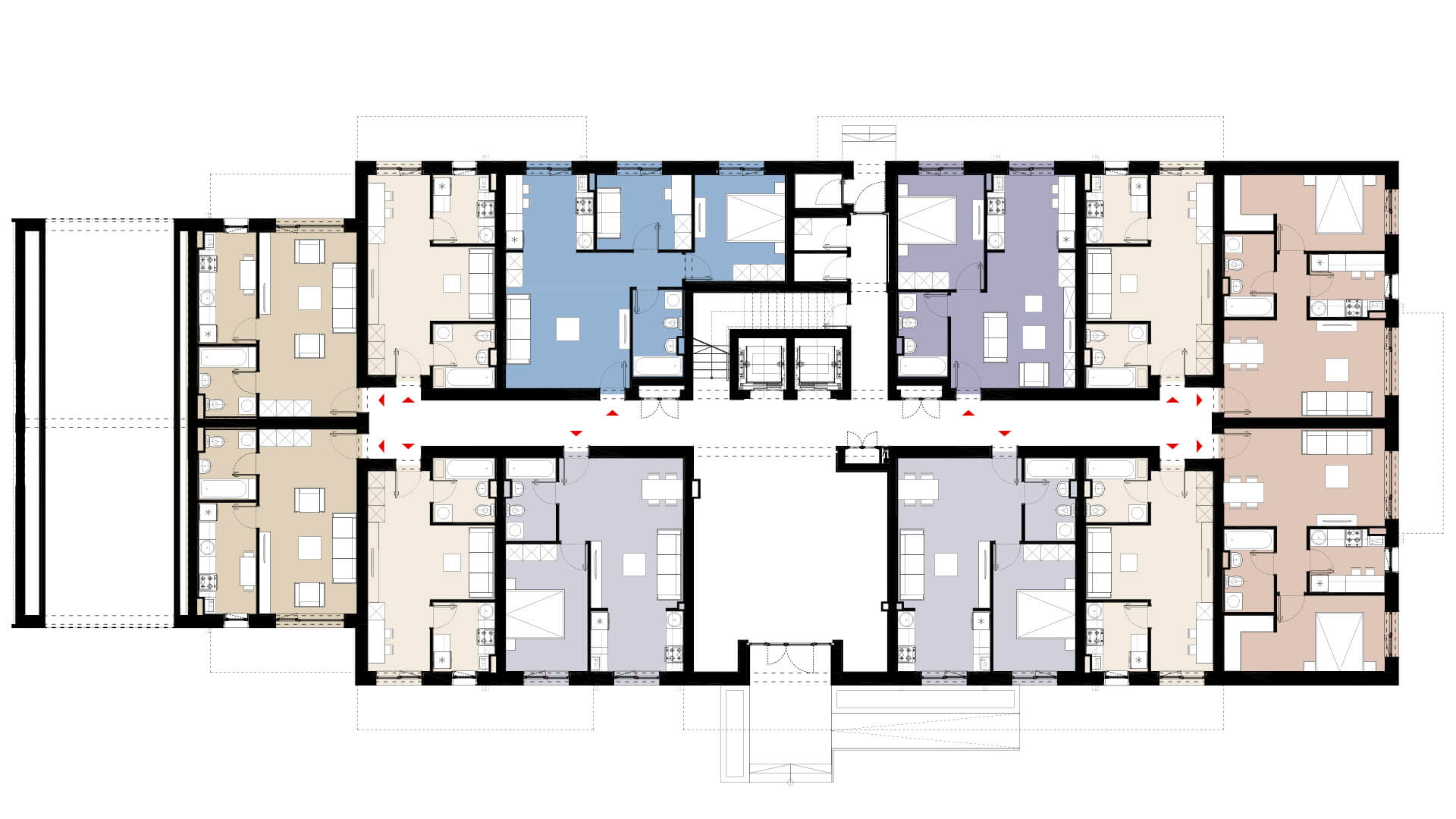 Parter Bloc 2 HILS Brauner: 14 apartamente
