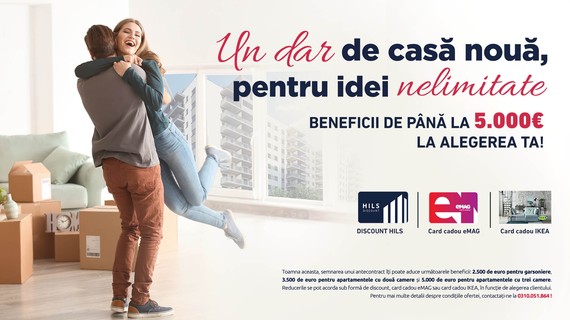 Apartamente Noi Sector 3 în HILS Brauner